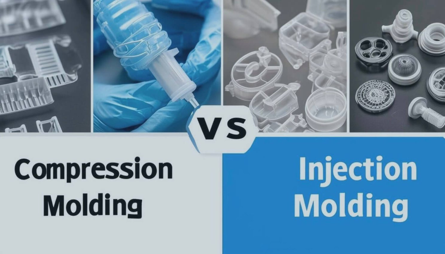 Compression Molding vs. Injection Molding: A Side-by-Side Comparison